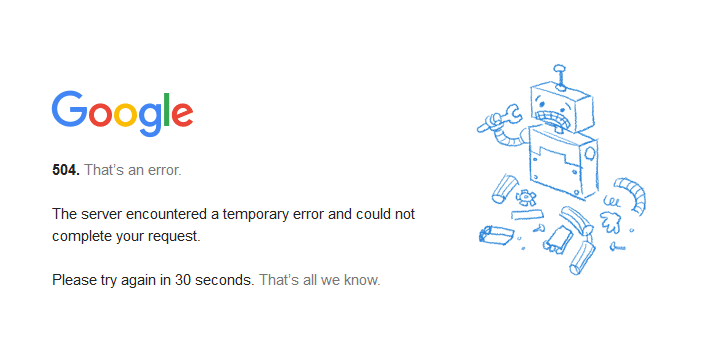Error 504 Gateway Timeout: qué es y cómo librarte de él Error 504 Gateway Timeout: qué es y cómo librarte de él